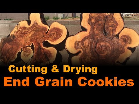 Cutting and Drying End Grain Cookies