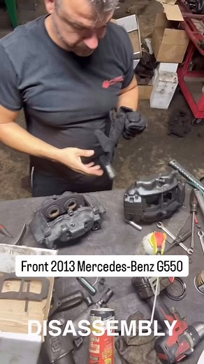 The Procedure! Disassembly, sand blast, buff and reassemble! EVERY caliper goes through our little cycle. Let Phoenix Caliper handle all or any caliper needs. #viral #tool #46&2 #procedure | Phoenix Caliper Company