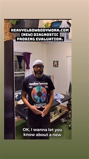 Here’s the revised version with that line cleanly removed and the tone kept confident and professional: ⸻ New Session Available: Diagnostic Probing Session Testing for Pain, Functional Design, and Posture Balance Using controlled pressure and precise palpation, this session evaluates how the body is holding pain, tension, scar tissue, and compensation. Each major region of the body is checked right to left and rated on a 1–5 scale to measure tissue density, sensitivity, and restriction. The asse