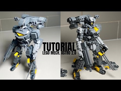 How to Build a Lego Mech: Astro 2.0 - GreyStone (MOC Tutorial)