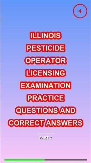 illinois pesticide operator licensing examination