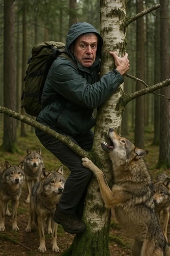 11K views · 39 reactions | The wolves in the forest surrounded an old...