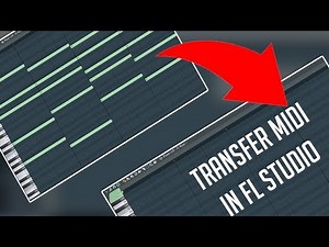 How to transfer MIDI between projects | FL STUDIO Quick Fix