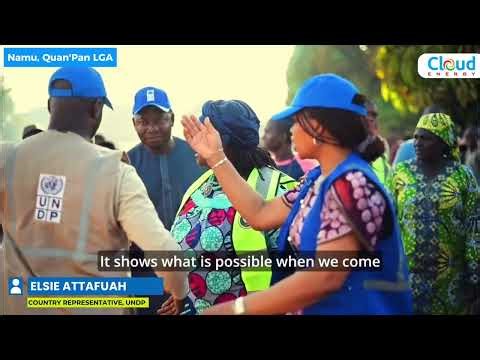 COMMISSIONING OF THE 5OKWP SOLAR MINI GRID IN NAMU COMMUNITY, QUAN'PAN LGA