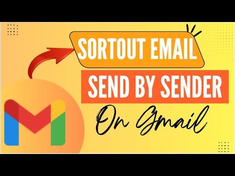 How To Sort Out Email On Gmail By Sender