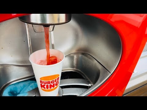 Coca-Cola Freestyle Soda Fountain Machine Drink Refills | Root Beer, Hi-C, Sprite | Burger King, CA