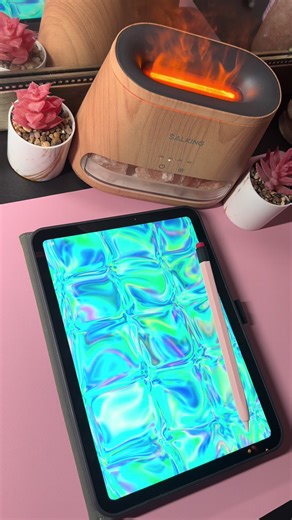 Rate this 1-5 ⭐️ #procreate #procreatewithgabbie #procreatewallpaper #makeawallpaperwithme #digitalart