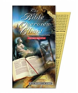 Bible Overview Chart Deluxe - Compact Map Size