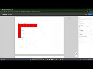 How to Print from Google Sheets | Print Sheets