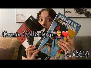 ASMR | Showing You My DC Comic Collection!💥 Soft Spoken & Soft Whispers!🦸‍♀️💕