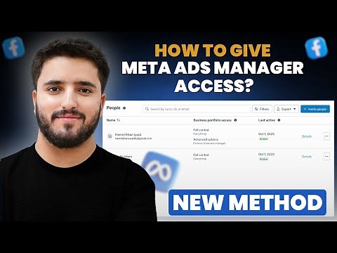 How To Give Access To Facebook Ads Manager Account | Give Access to Meta Ads Manager | Tutorial