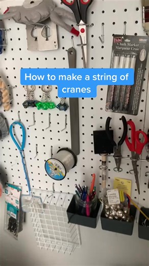 Stringing Origami Cranes: A Step-by-Step Guide