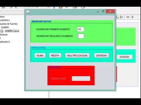 COMO HACER UNA CALCULADORA BASICA EN NETBEANS