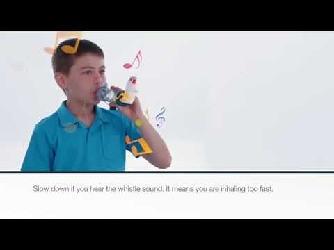 How to use the AeroChamber Plus* Flow-Vu* Chamber with a Mouthpiece - Trudell Medical International