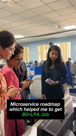 Akanksha Buchke | Tech | Career | Resources on Instagram: "FOLLOW AND COMMENT “ROADMAP” TO GET THIS IN YOUR DM Complete Microservices Roadmap 🚀 From core principles to real-world implementation, this roadmap covers everything you need to master microservices: ✔ Fundamentals & core concepts ✔ Design & architectural patterns ✔ Communication styles (REST, gRPC, Kafka) ✔ Hands-on projects with Spring Boot ✔ Data consistency, SAGA & transactions ✔ Logging, tracing & production-ready practices Perfec