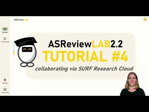 ASReview LAB 2.2 - Tutorial #4