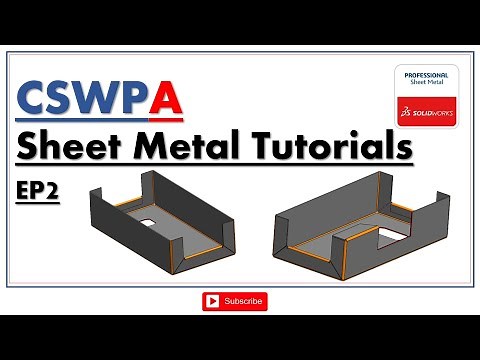 CSWP Advance Sheet Metal sample question | CSWPA-SM | EP - 2