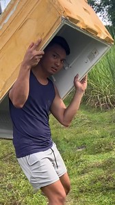 A broken refrigerator can be repurposed into a small fish pond. 🌿🐟 #fishpond #reftubpond #fishlover #fblifestyle #viralreels | Deric Fernandez