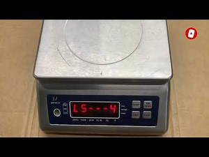 Easy steps to calibrate a digital electronic scale