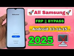All Samsung FRP Bypass 2025 | Android 13-14-15 | 100% Working No PC Method | Easy Unlock