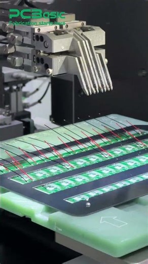 Fully Automatic Wire Soldering Machine in Action | PCBasic