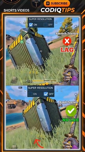 That Eliminates Lag and Stutter in COD Mobile Permanently! (Super Resolution ON vs OFF) 🤯#codm