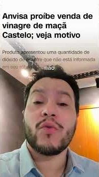 Anvisa proíbe venda de vinagre