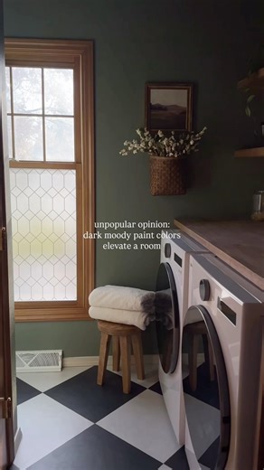 This is the most perfect green paint color! It also pairs extremely well with any wood stain :)