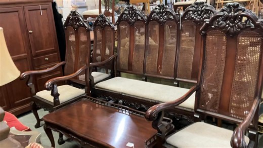 ￼11:44 MINUTE WEDNESDAY NIGHT SNEAK PEEK VIDEO 9/24/25 before we open tomorrow. This week’s inventory may just be the coolest collection of used furniture we’ve ever had! And we are packed to the max once again! Great accessories this week, too. It is a very good week to shop with us. FOR AVAILABILITY and prices of items in this video, call or visit. 336/765-5053 130 Cloverleaf Drive Winston-Salem NC 27103 WE PAY UPFRONT AND ARE ALWAYS BUYING. We pay on the spot. No appointment necessary to brin