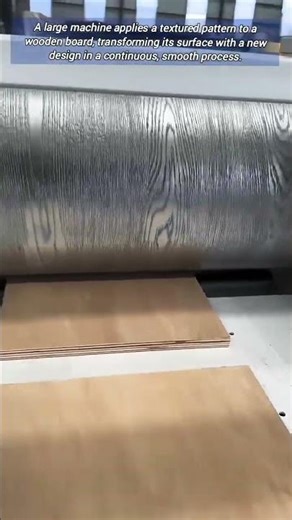 Wood Board Pattern Embossing