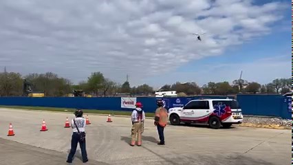 56K views · 749 reactions | VIDEO: Air Evac 74 lands at the scene of the technical rescue in Arlington. Emergency responders were called to the west side water treatment plant just before 8:00am this morning for reports of a worker trapped 75' in a large pipe. Crews from Arlington FD's Technical Rescue Team and Water Rescue Team successfully rescued the man after a 2-hour+ operation. He was airlifted to a trauma center in unknown condition. | DFW Scanner | Facebook