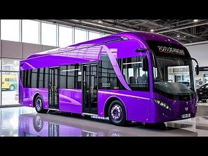 🚌 2025’s TOP 10 Buses – Showroom Purple Edition! 🚍