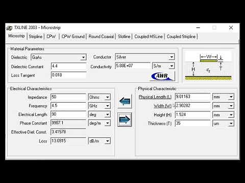Creacion de un Microstrip Division de Potencia Wilkinson con NI AWR