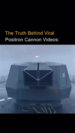AI | Technology | Innovation on Instagram: "You may have seen videos claiming the U.S. Navy tested a positron cannon. That did not happen. What is real is antimatter research, and it looks very different from science fiction. Positrons are the antimatter version of electrons, and scientists can create them in small amounts using particle accelerators and radioactive sources. These particles exist for fractions of a second and are studied under extreme control. They are used for medical imaging,