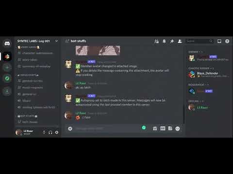 how to use the pluralkit bot for roleplay (you'll have to turn vid quality up cos it's TRASH)