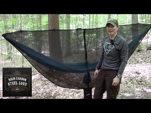 My ENO Guardian Bug Net Setup and a Warm, Beautiful Day in the Forest - HighCarbonSteel Love