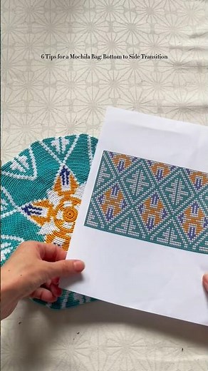 6 Tips for transitioning from the bottom to the side pattern in your crochet mochila bag! #mochila