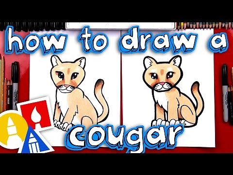 How To Draw A Cartoon Cougar