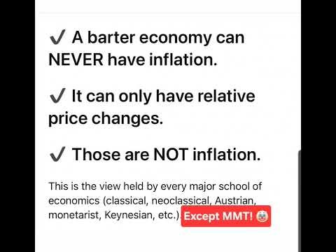 MMT "INFLATION IS THE LIMIT"