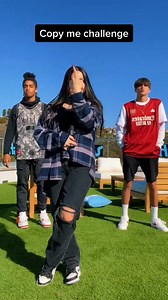 47K views · 1.3K reactions | Copy me challenge with the boys @iammikeyfusco @jeanvictorm | Sadie Jakupi | Facebook