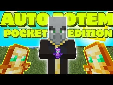 Auto Totem Mod for Minecraft PE/Bedrock (PVP Expert, 1.21+) Works in all servers!!!