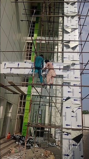 How to install cladding sheet work