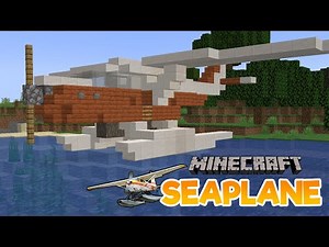 MINECRAFT SEAPLANE TUTORIAL | AIRY CRAFT