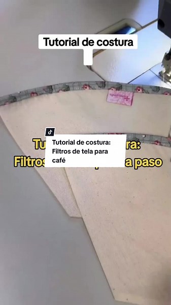 Tutorial de Costura: Crea Filtros de Café Reutilizables