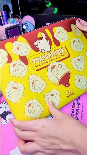 ASMR Unboxing Cute Sanrio Laptop Bag Casetify Pompompurin 💛🤎