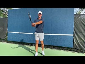 Left Hand Backhand Tennis Quick Tip
