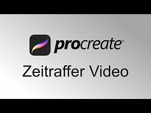 Zeitraffer Videos von Zeichnungen in Procreate erstellen - Procreate Tutorial