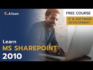 Microsoft SharePoint 2010- Alison Free Online Course Preview