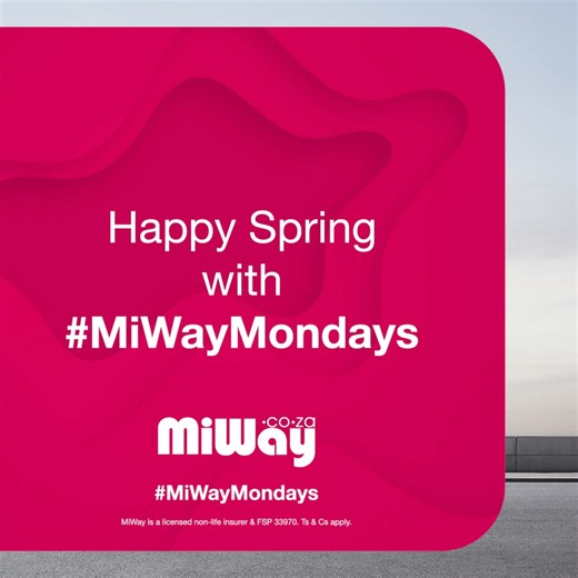 38K views · 852 reactions | Spring has arrived! It's the perfect time to get outside and have some fun. Using #MiWayMondays name one reason to insure with MiWay and you could stand a chance to WIN 1 X 15 retail vouchers. Clue on our website: https://bit.ly/3SEz22i. Ts and Cs apply: https://bit.ly/3OQkivS #Spring #MiWayMondays | Miway | Facebook