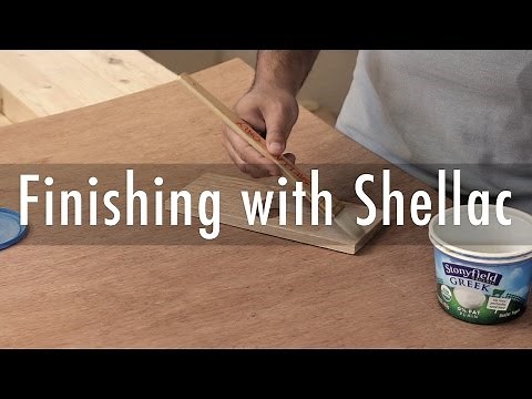 Finishing with Shellac